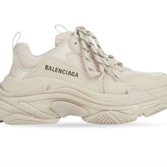 Balenciaga | Shoes | Balenciaga Fire Nwob Womens Triple S Sneakers In ...